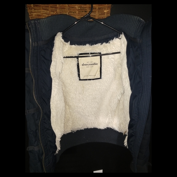 Abercrombie & Fitch | Jackets & Coats | Abercrombie Sherpa Lined Jacket | Poshmark